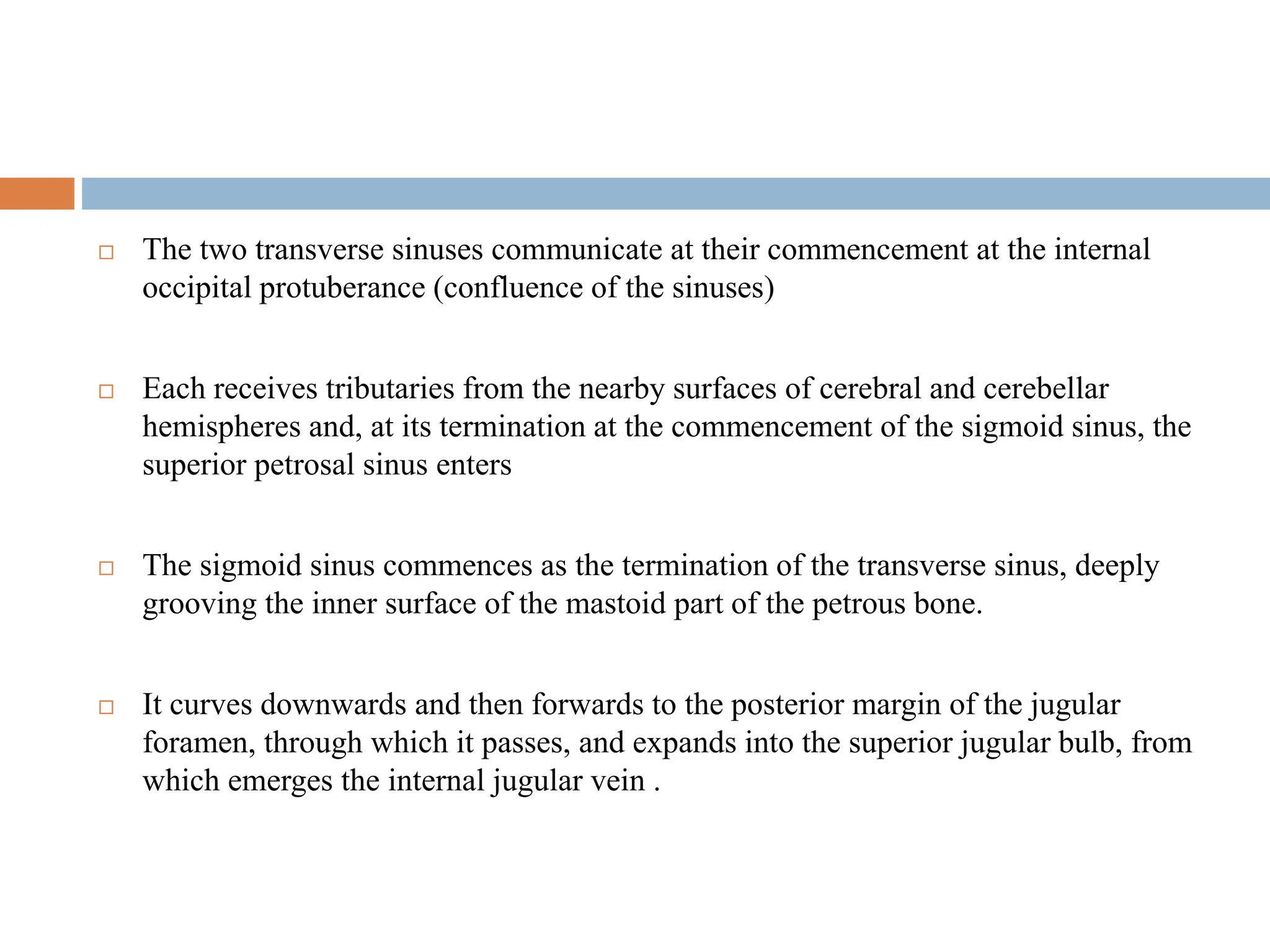 Cranial cavity and dural venous sinuses .pptx
