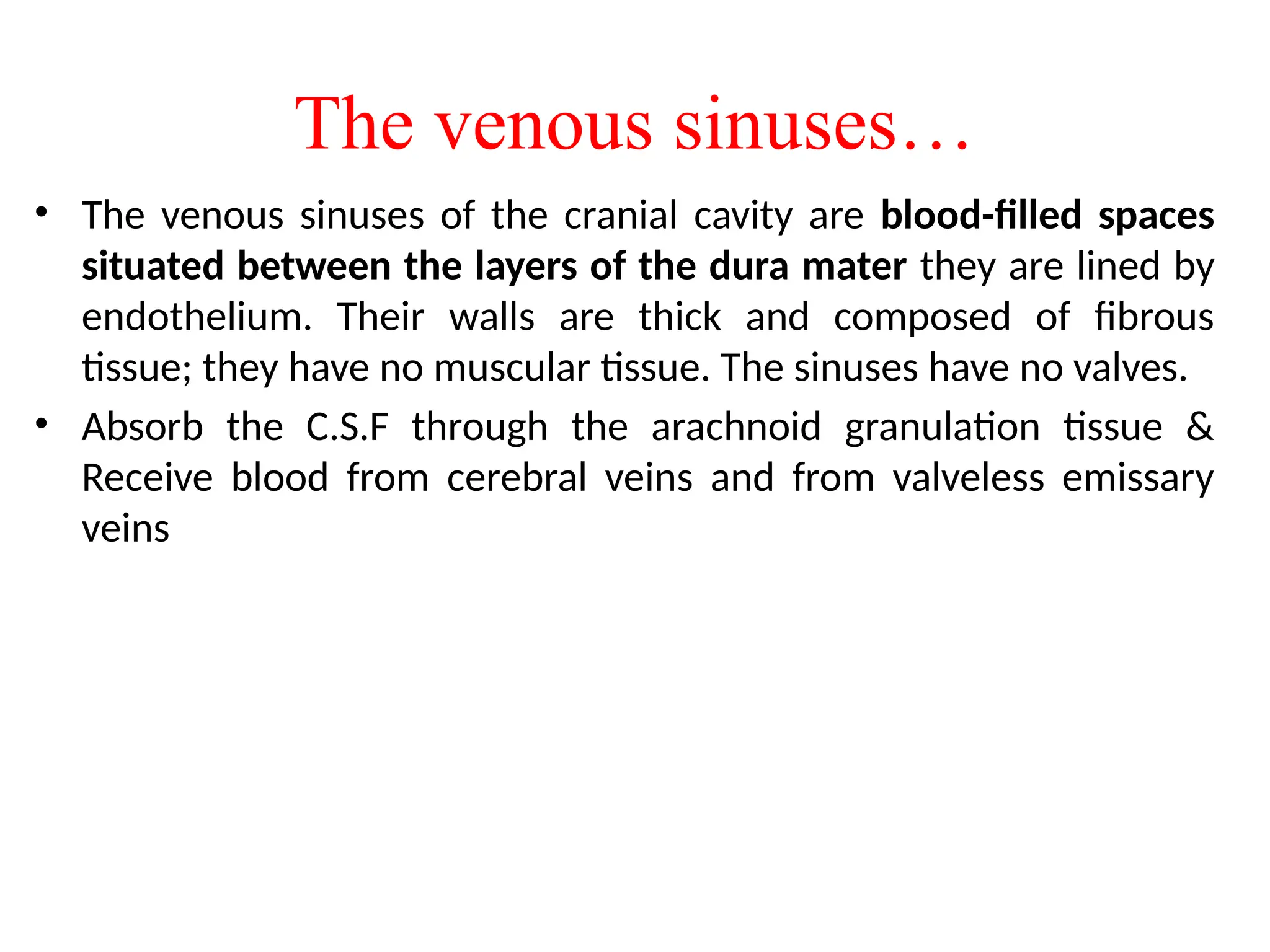 Cranial cavity Meninges and the dural sinuses.pptx