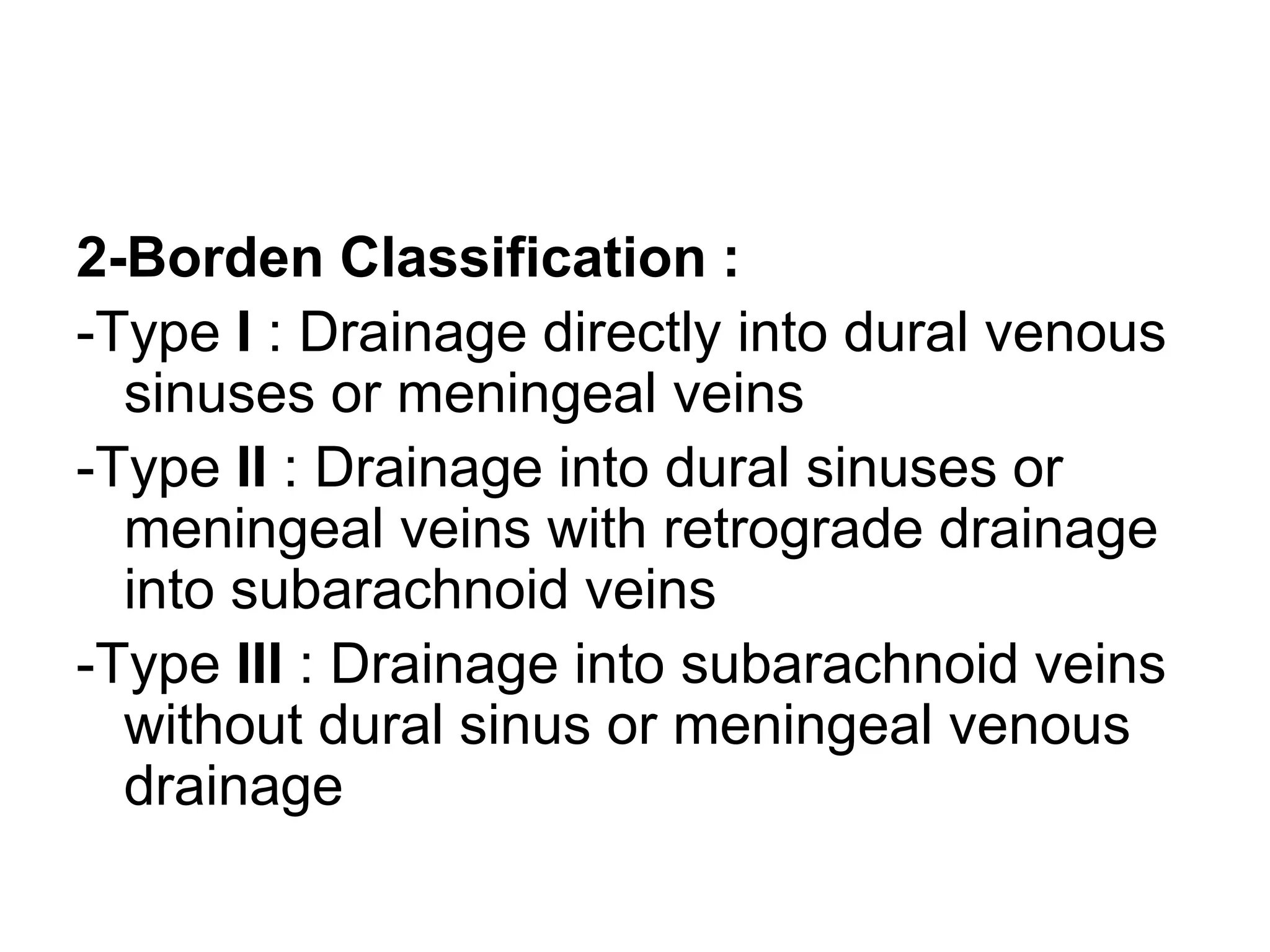 Cranial dural arteriovenous fistulas | PPT