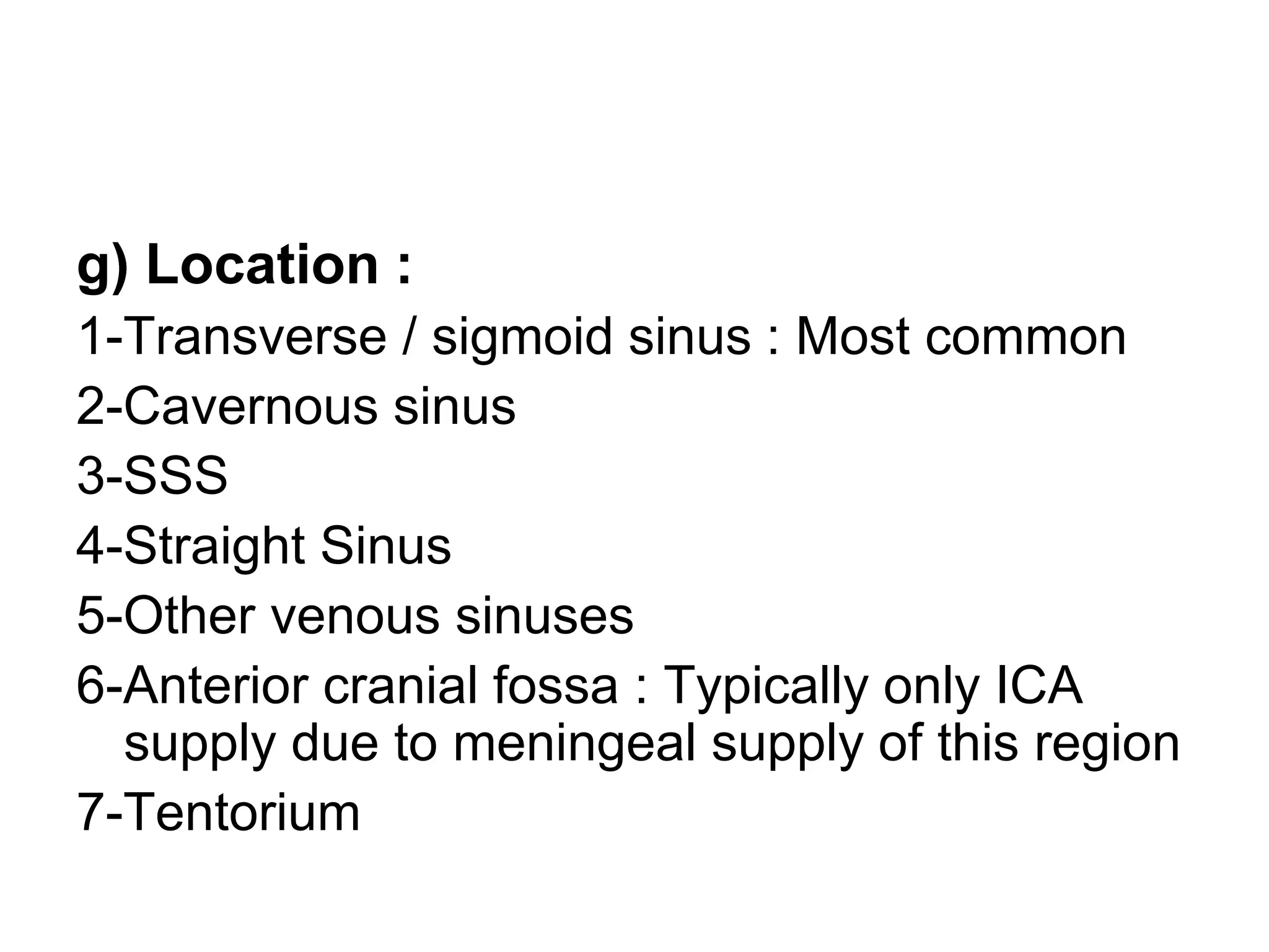 Cranial dural arteriovenous fistulas | PPT
