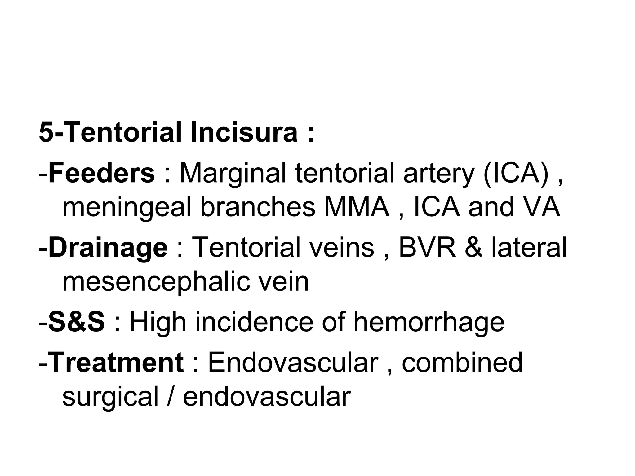 Cranial dural arteriovenous fistulas | PPT