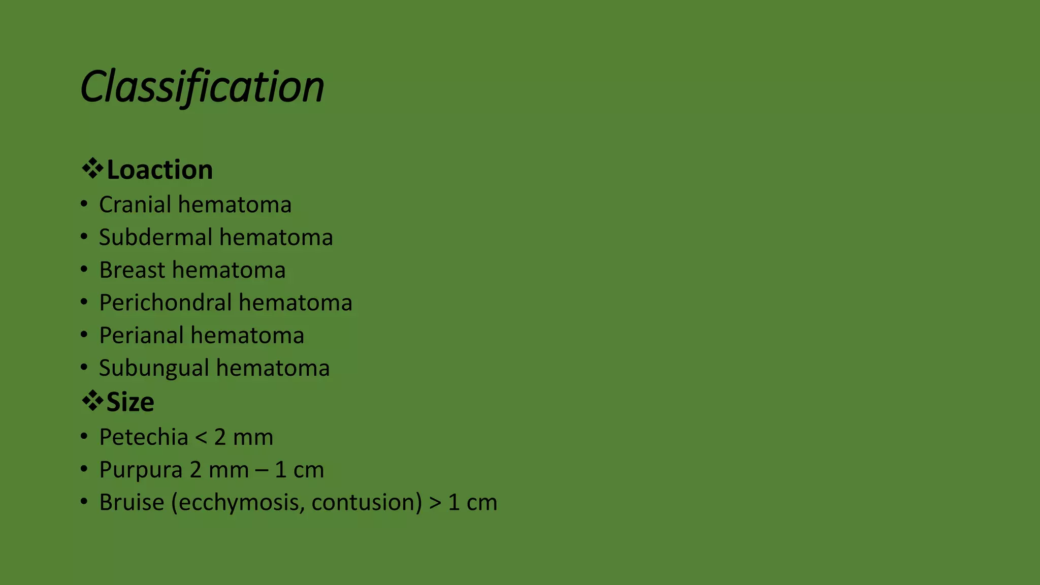 Cranial hematomas (injury) | PPTX