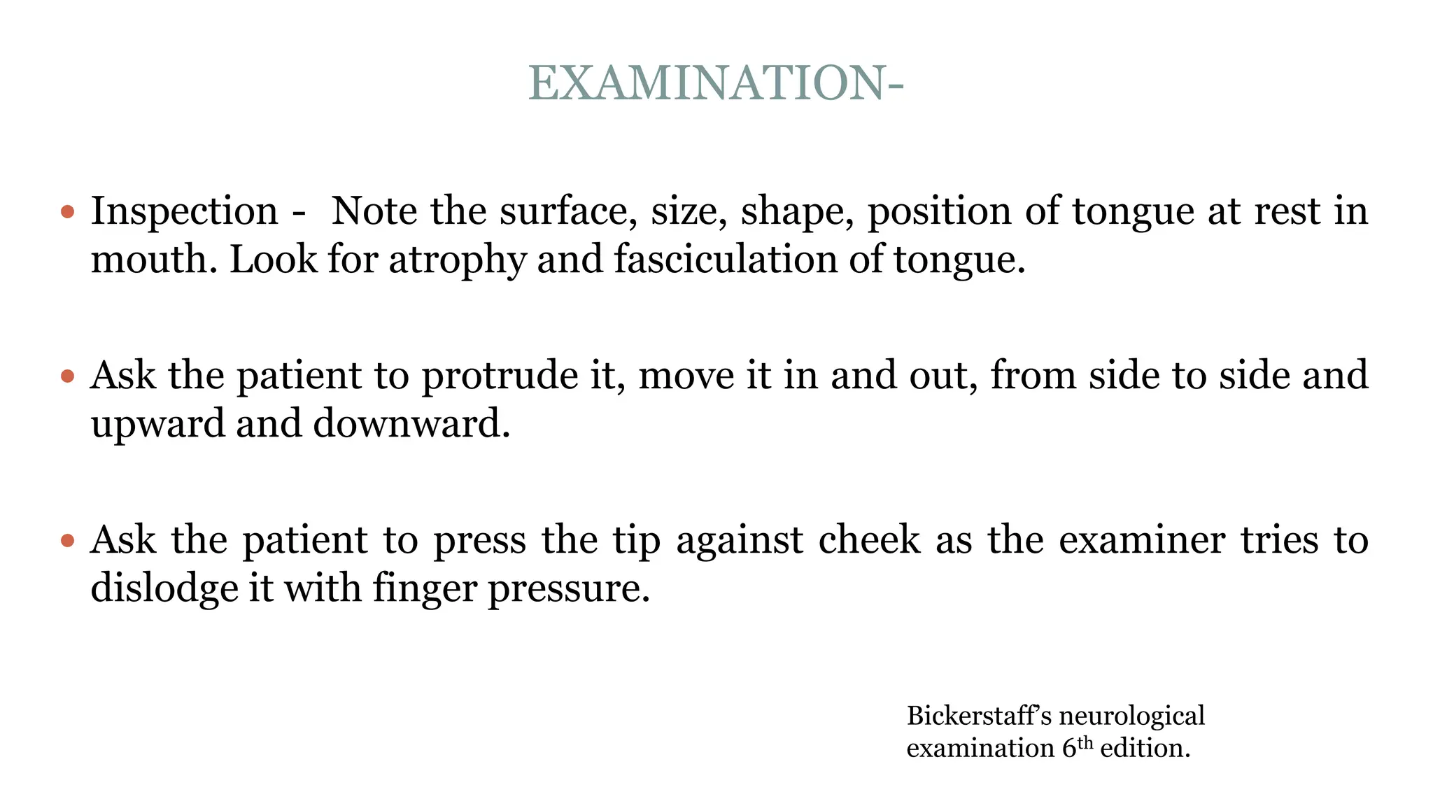 Cranial Nerve Clinical Examination IX TO XII | PPTX