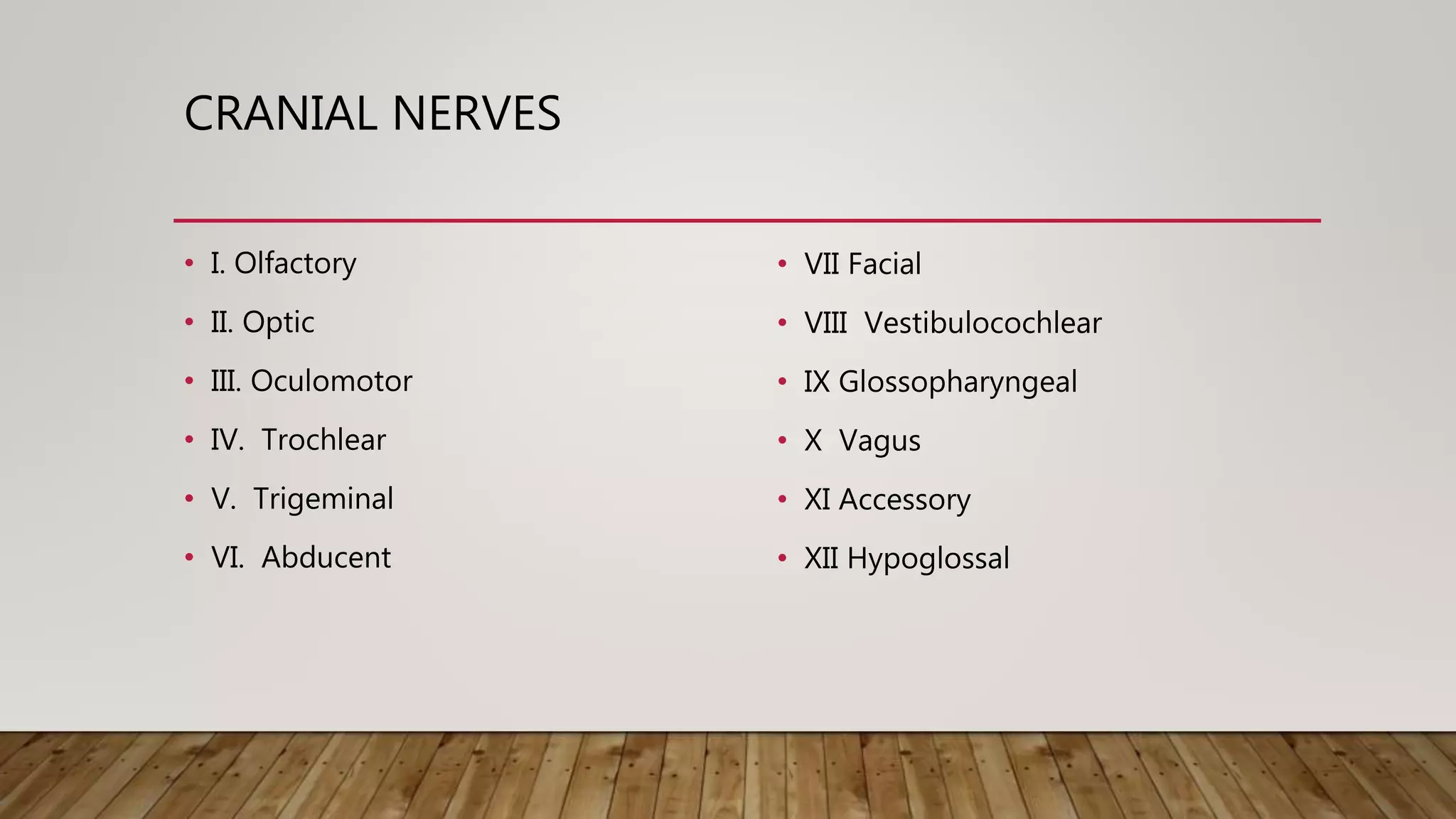 Examination of Cranial nerves - Pediatrics | PPTX