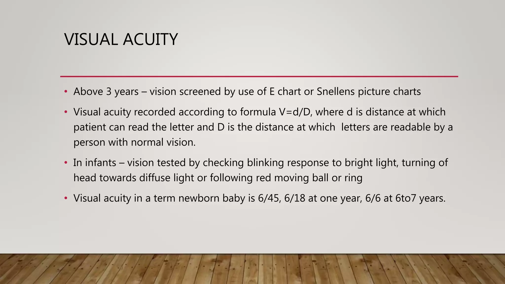 Examination of Cranial nerves - Pediatrics | PPTX