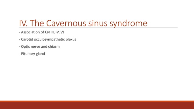 SIXTH CRANIAL NERVE PALSY- Diagnosis and management | PPTX | Eye and ...