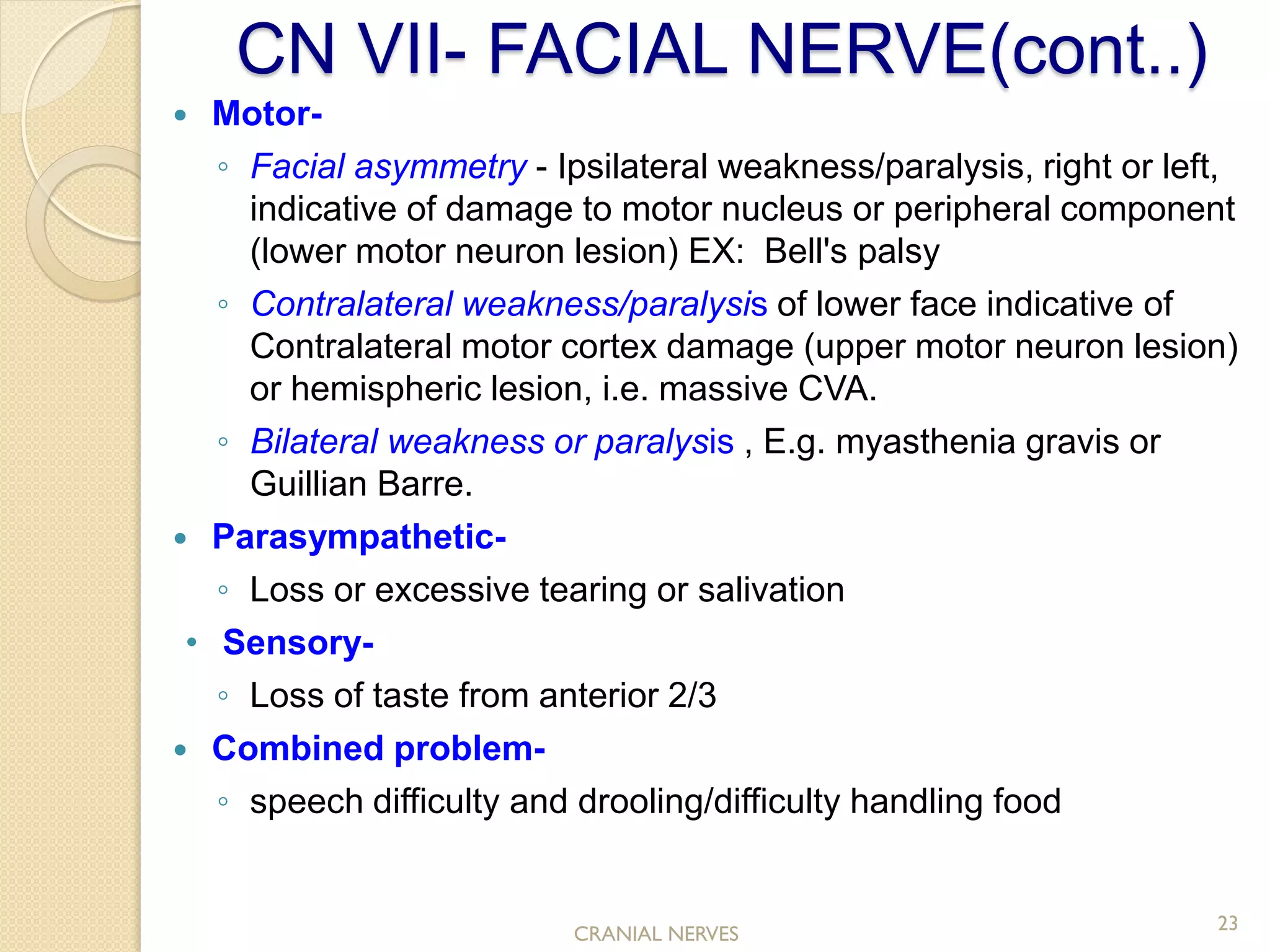 Cranial nerve assessment..Simple and Easy to perform for medics and ...