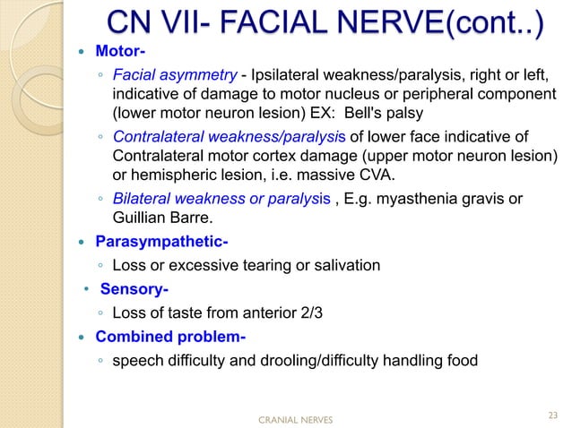 Cranial nerve assessment..Simple and Easy to perform for medics and ...