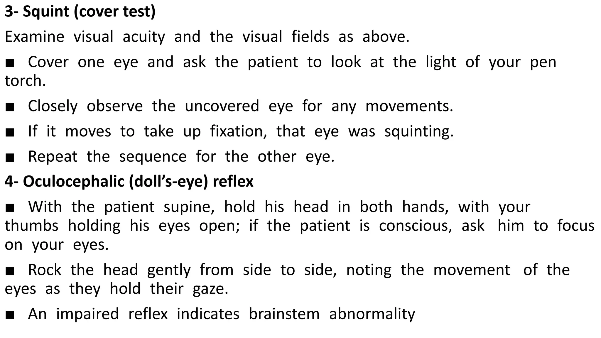 Cranial nerve examination | PPTX