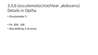Cranial nerve examination.pptx | Thyroid Disorders | Endocrine and ...