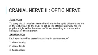 CRANIAL NERVE EXAMINATION.pptx