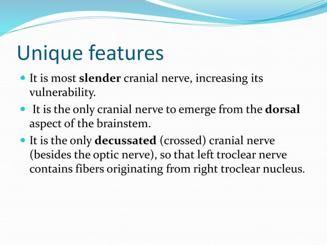 Cranial nerve iv and vi | PPT