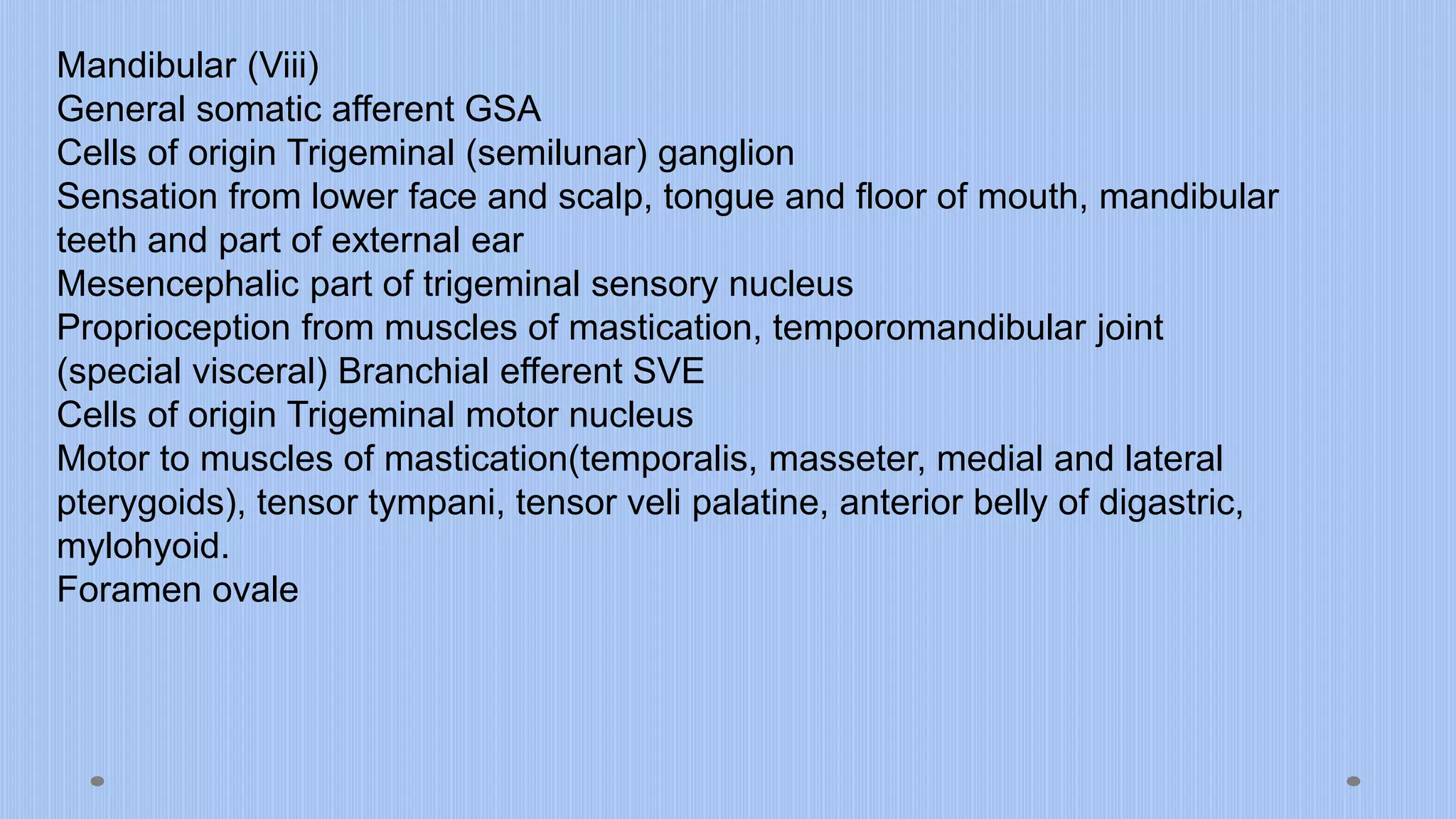 Cranial Nerve Nuclei Dr Anita R Gune | PPTX
