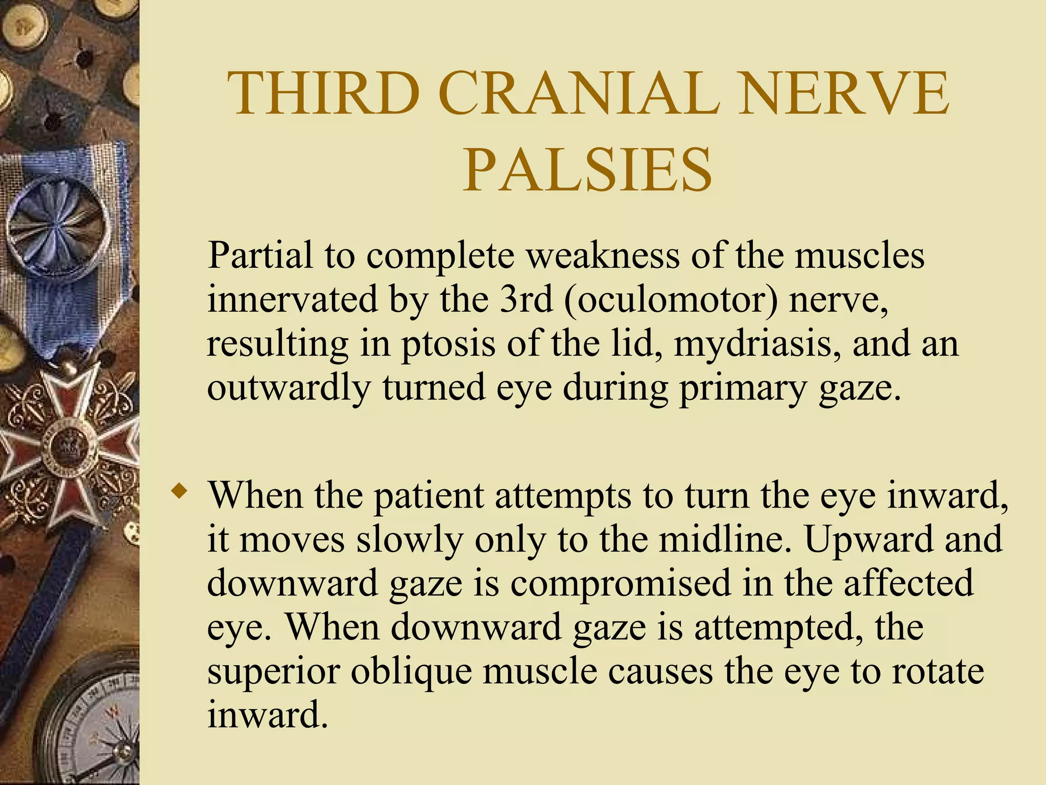 Cranial nerve palsies | PPT