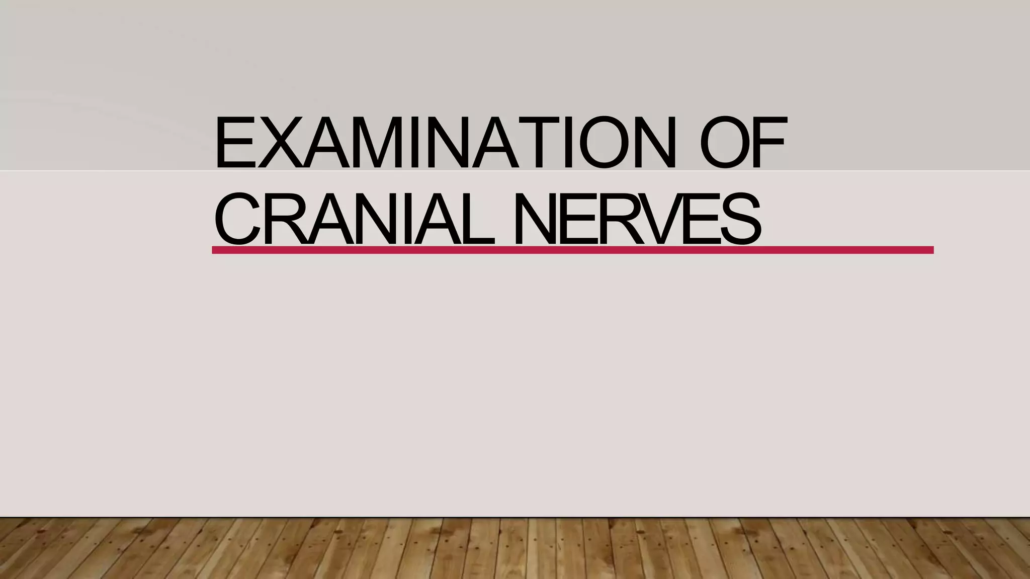 Cranial nerve practical | PPTX