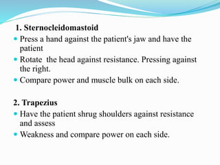 Cranial nerves | PPTX