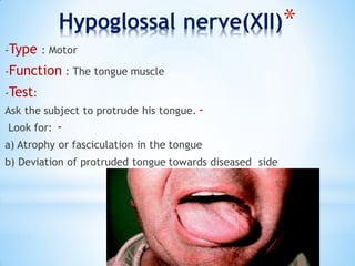CRANIAL NERVE EXAMINATION By Dr/ Gehad Khaled | PDF | Ear, Nose and ...