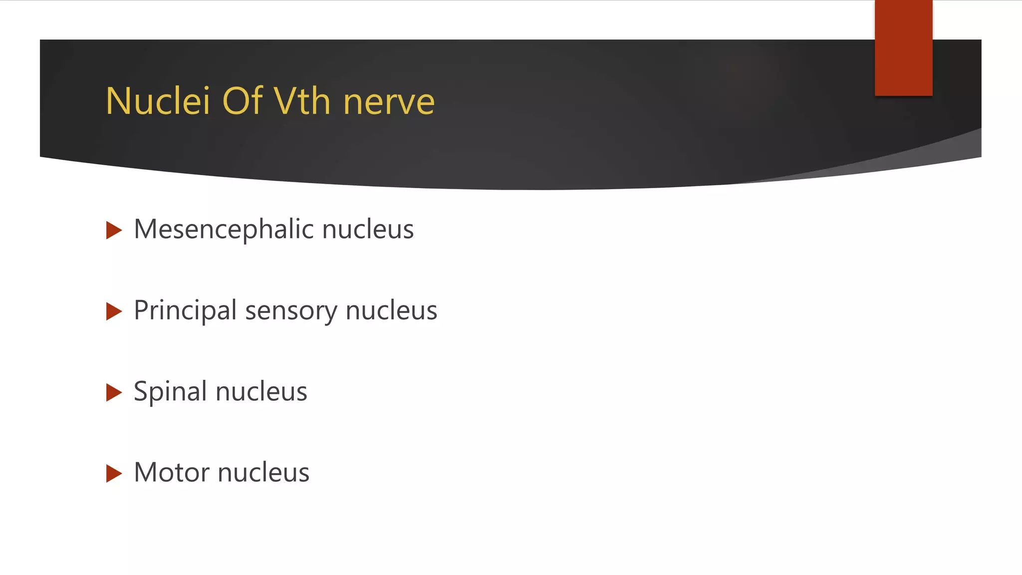 Cranial nerves - trigeminal and vestibulocochlear nerves | PPTX