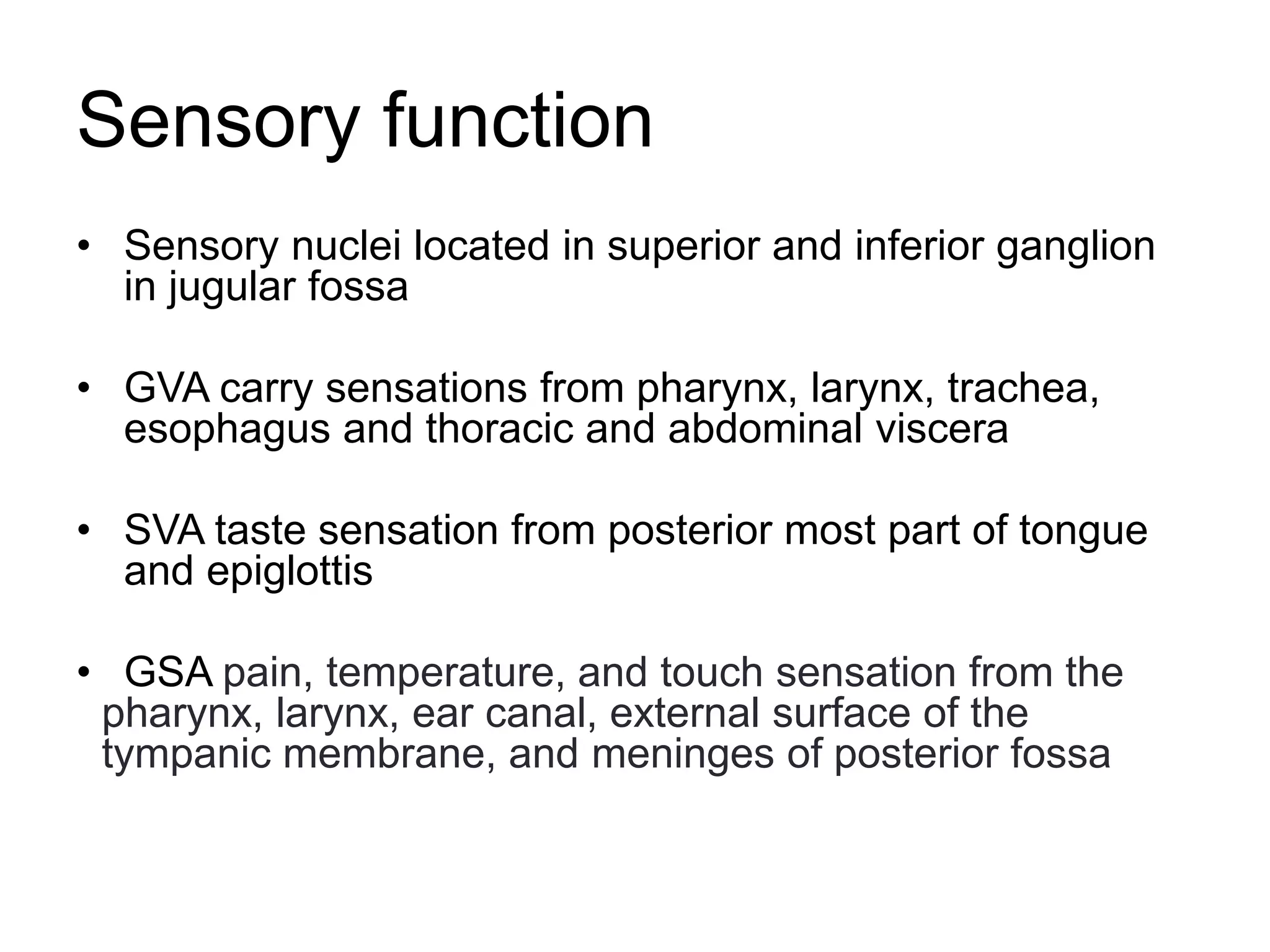Cranial nerves - glossopharyngeal vagus accessory and hypoglossal | PPTX
