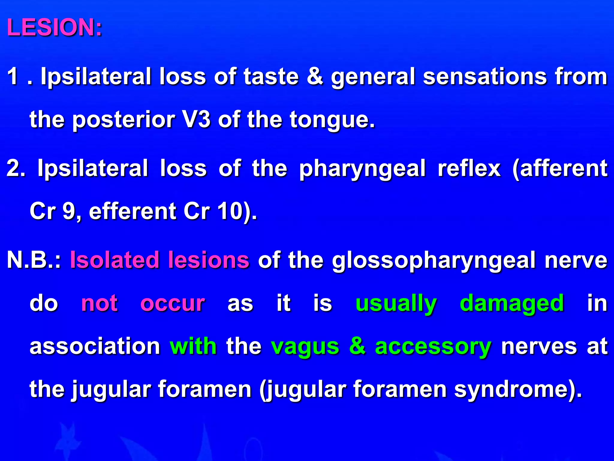 Bulbar Cranial nerves (9-10-11-12) - bulbar palsy - Walid Reda Ashour ...