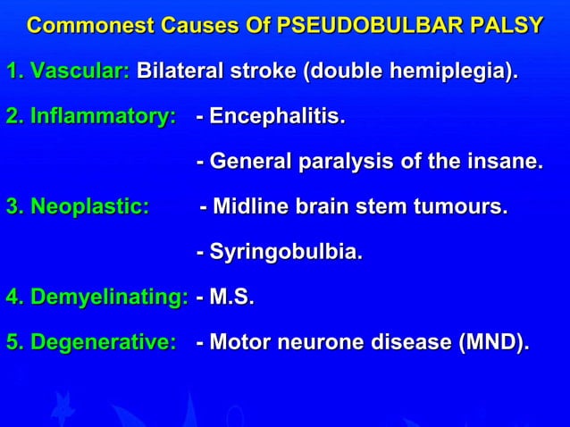 Bulbar Cranial nerves (9-10-11-12) - bulbar palsy - Walid Reda Ashour ...