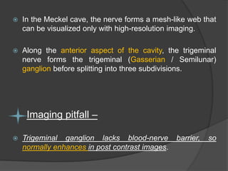 Cranial nerves anatomy & pathology | PPTX