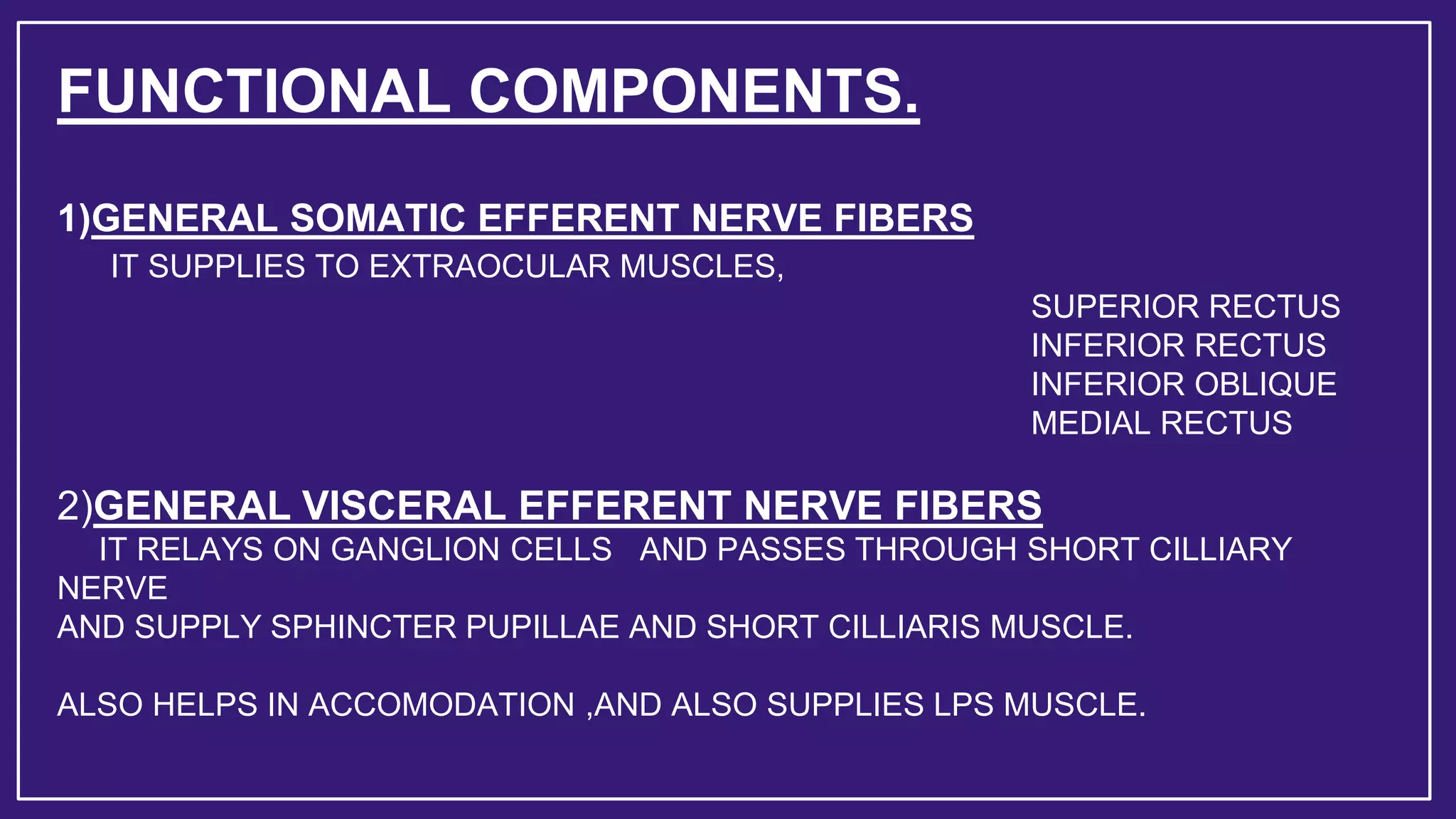 Cranial nerves | PPTX