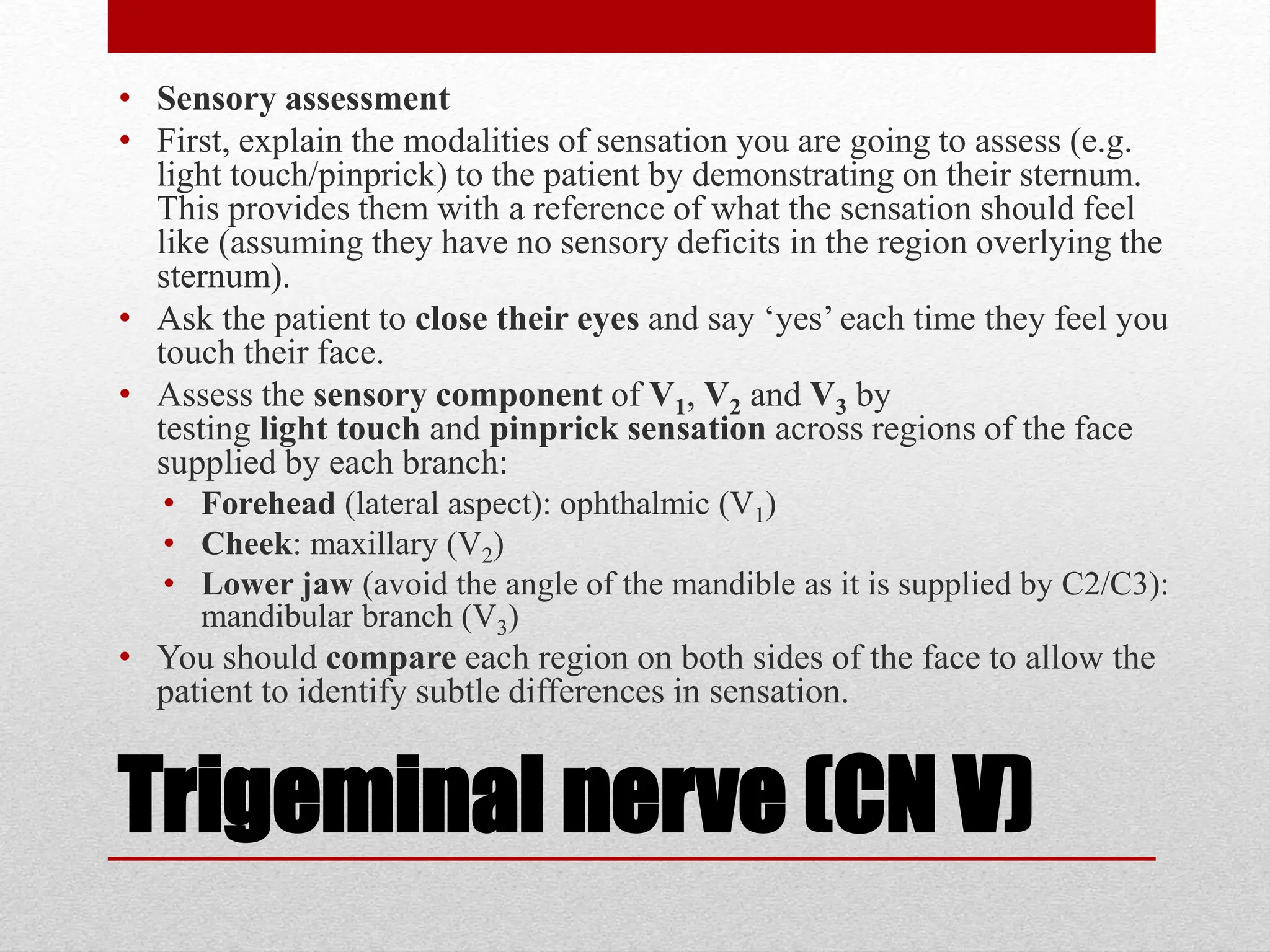 Cranial_Nerves_examination Cranial nerve examination frequently appears ...