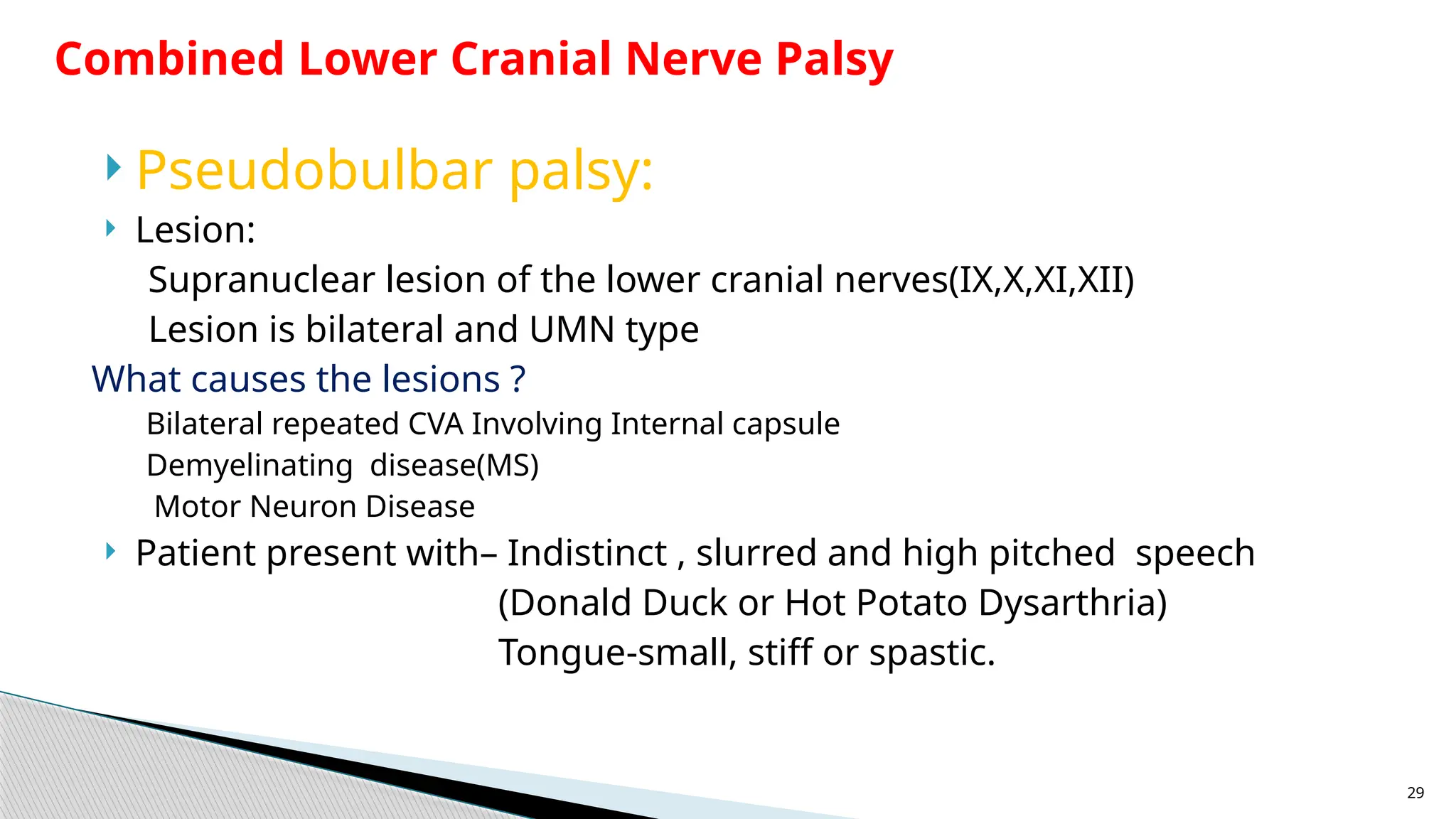 Examination of lower cranial nervesCRANIAL NERVES (XI,XII) | PPTX