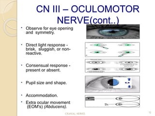 cranial nerve assesment for neurological condations.pptx