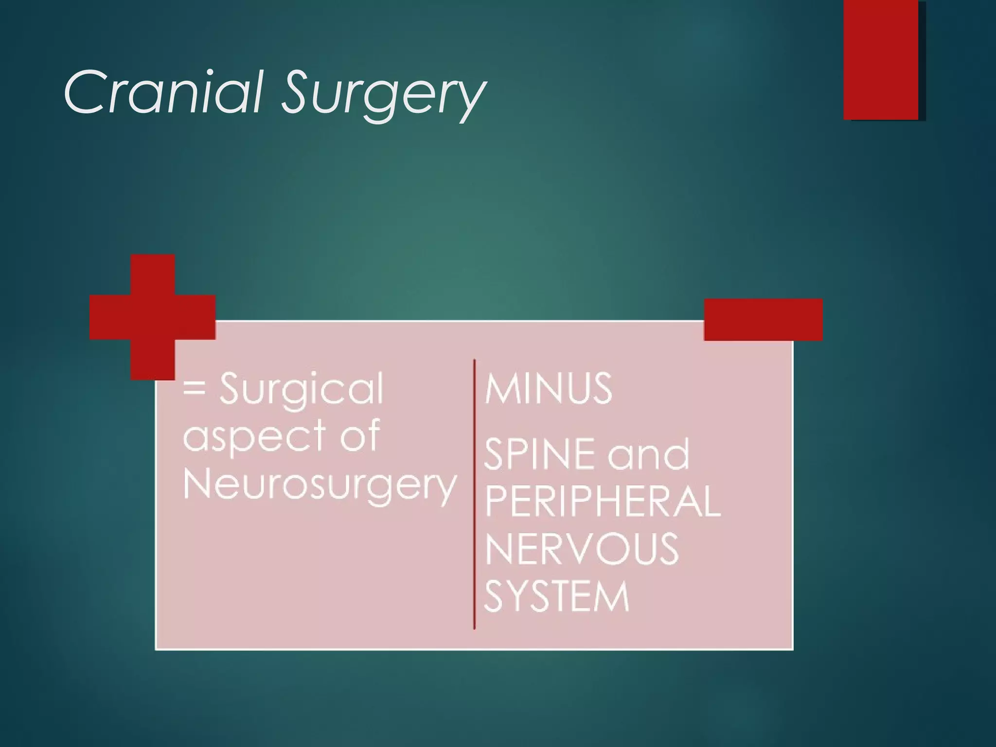 Cranial Surgery | PPT
