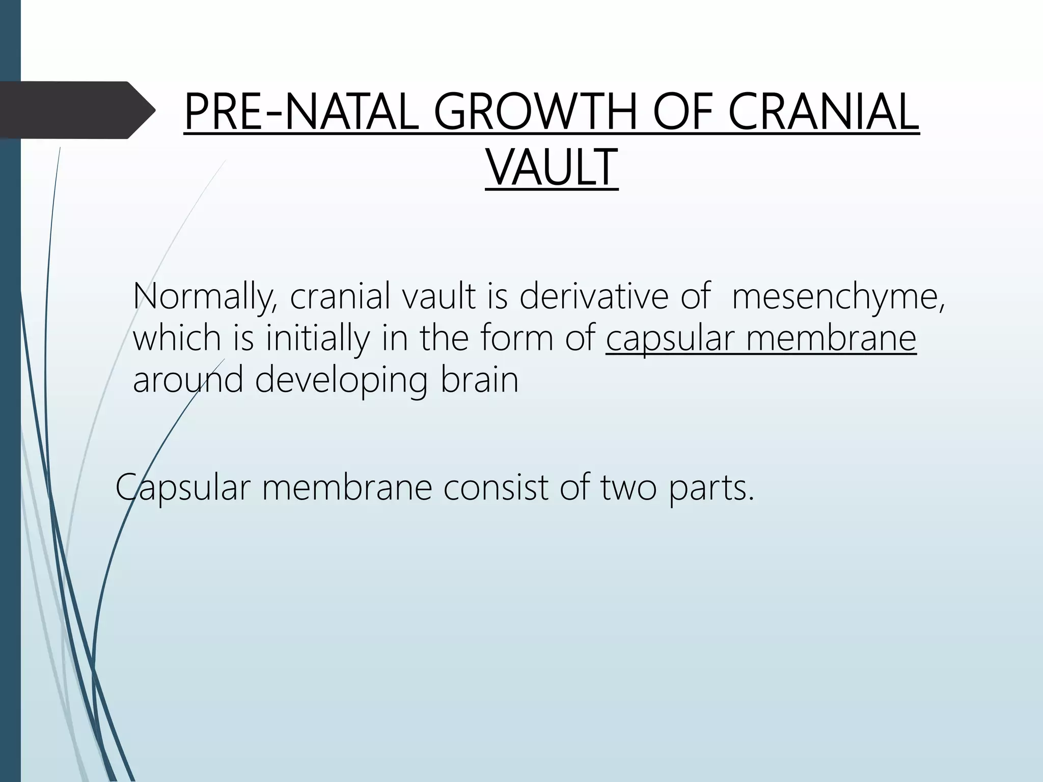 Cranial vault | PPTX