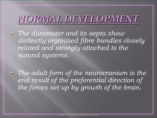 Cranial vault development /certified fixed orthodontic courses by ...