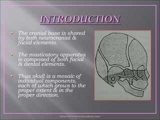 Cranial vault development /certified fixed orthodontic courses by ...