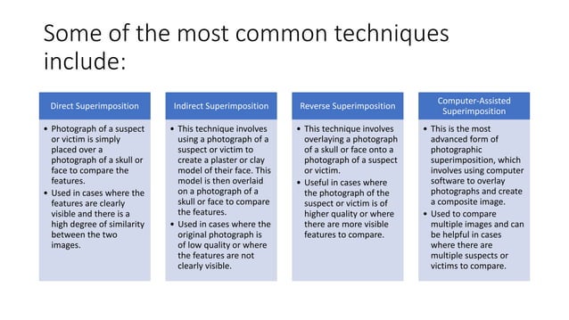 Cranio-Facial-Superimposition in forensic medicine.pptx | Photo Editing ...