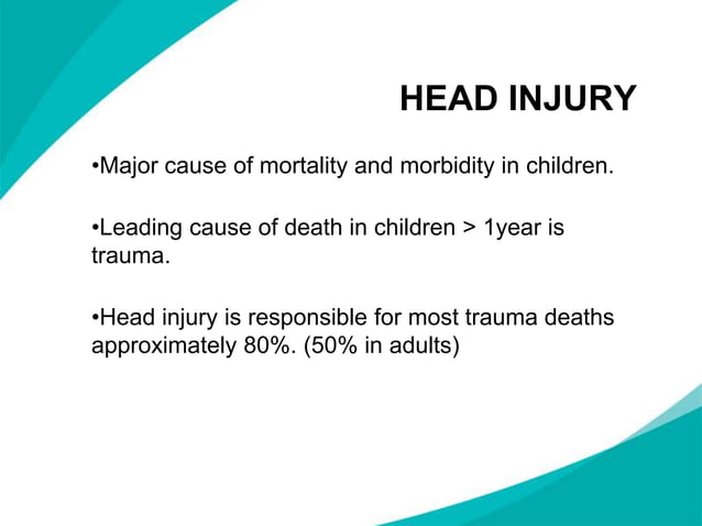 Craniocerebral trauma 1 | PPTX