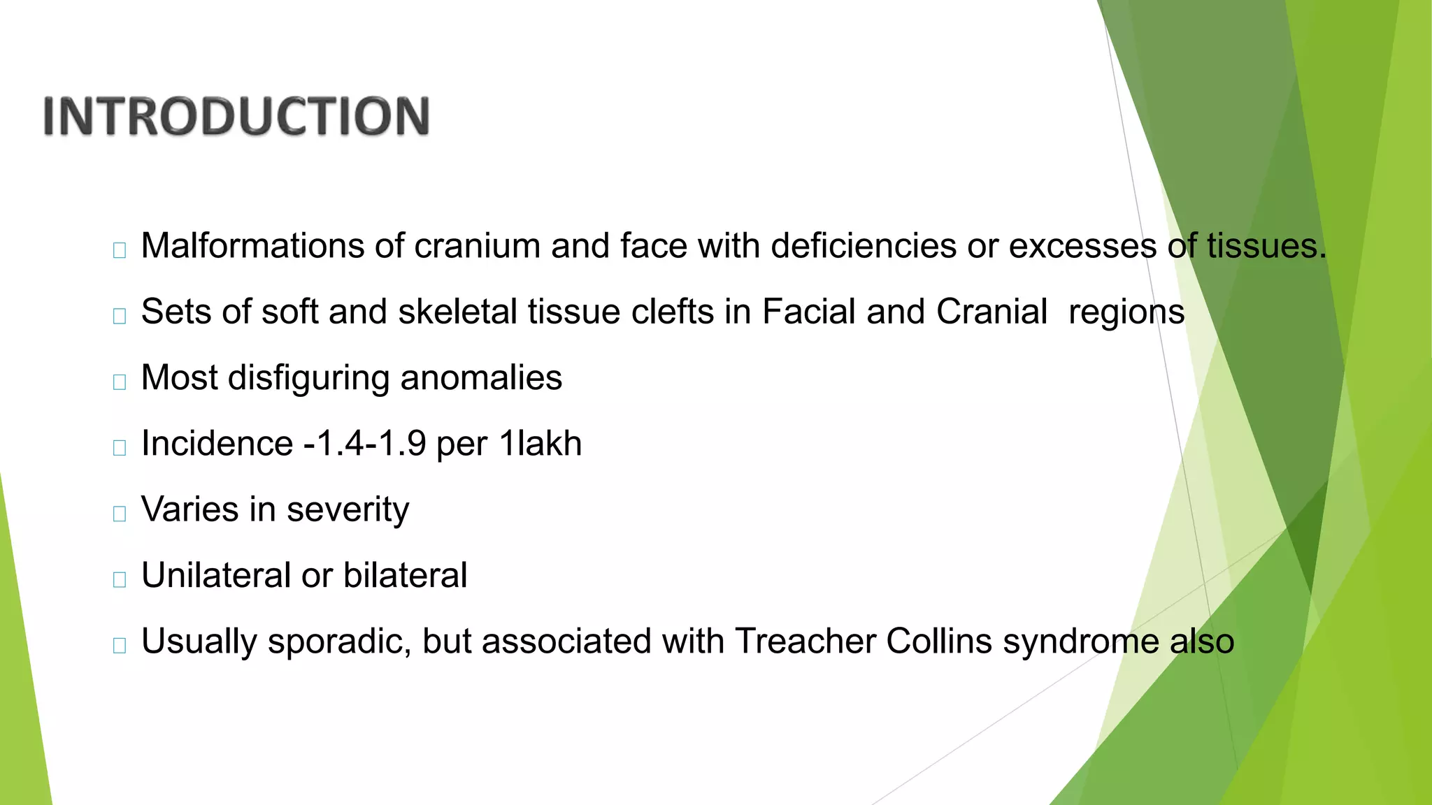 Craniofacial clefts part 2 [Autosaved]_124225.pptx