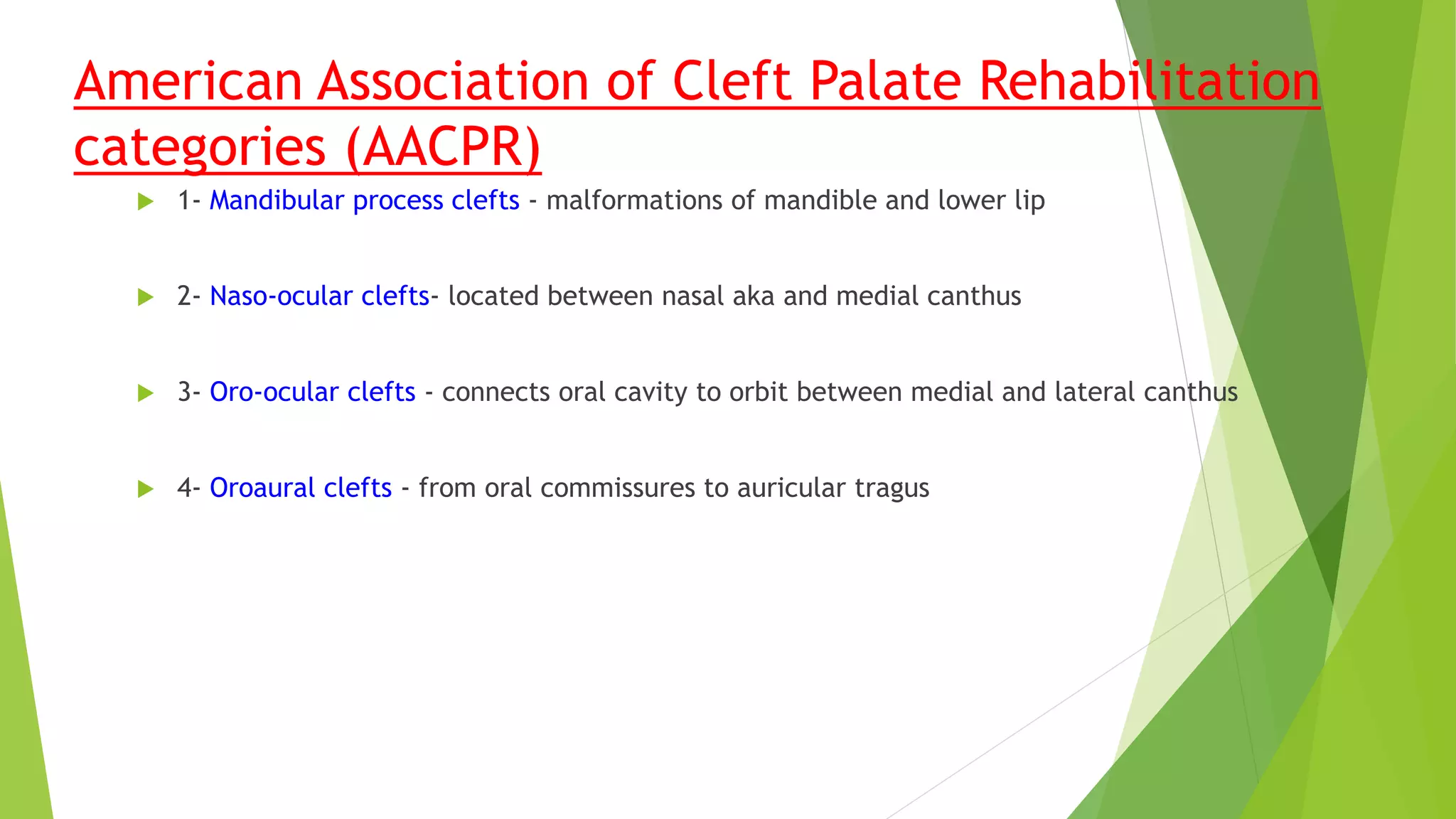 Craniofacial clefts part 2 [Autosaved]_124225.pptx