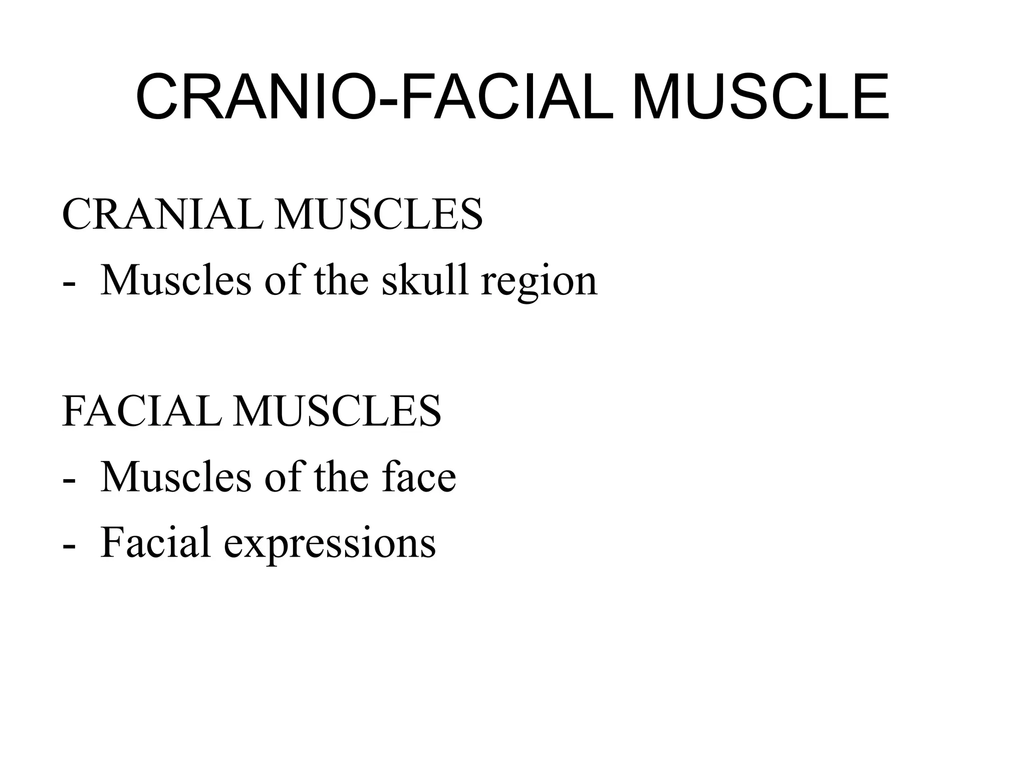 CRANIOFACIAL MUSCLES BSC NURSING.pptx