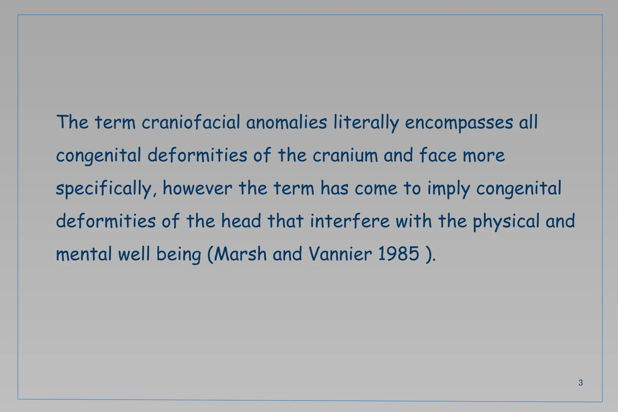 Craniofacial syndromes in orthodontics and the affect in the ortho ...