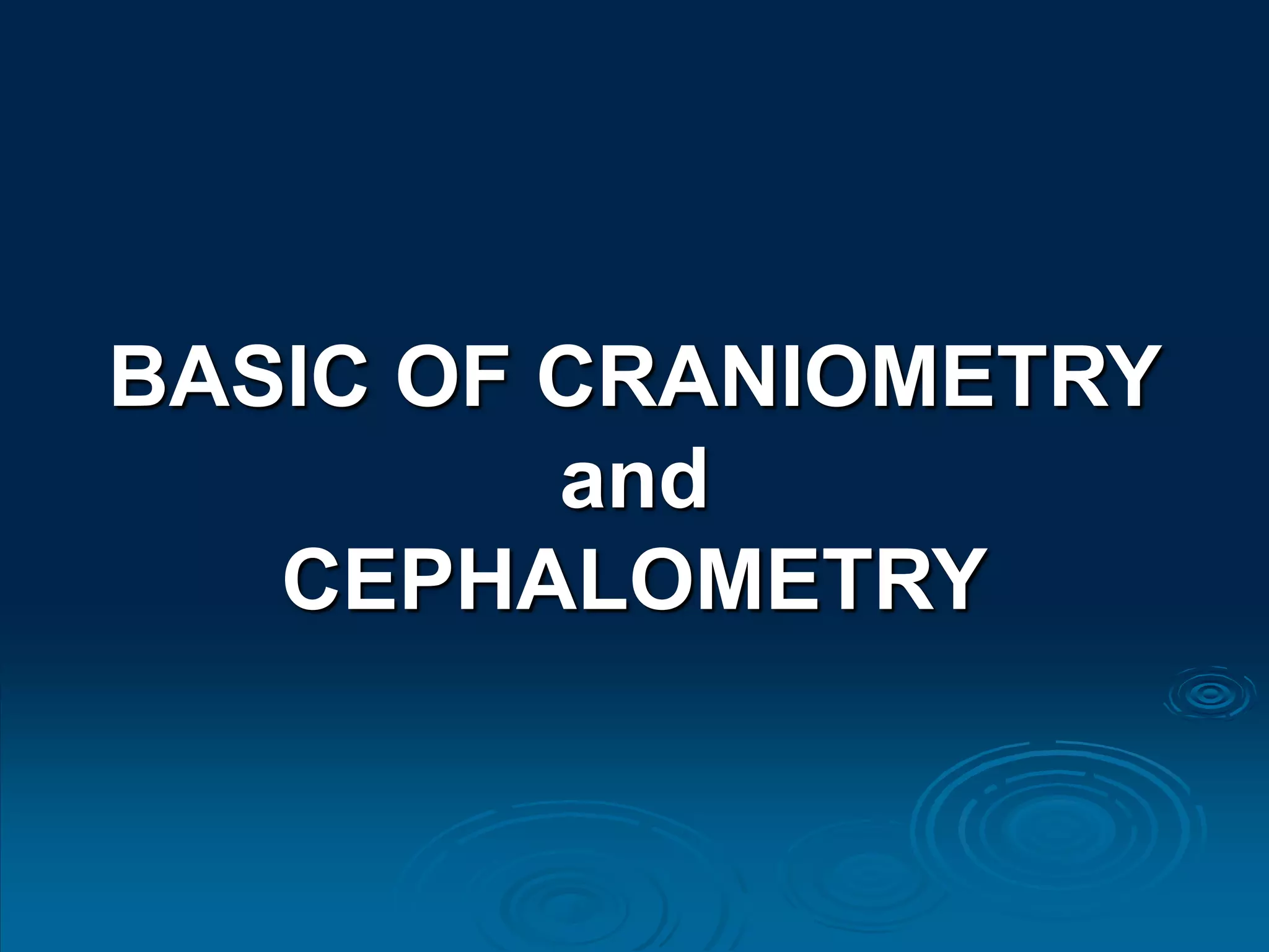 Craniometry.ppt