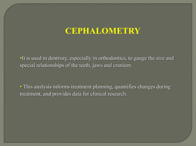 Craniometry.pptx | Bone and Joint Conditions | Diseases and Conditions