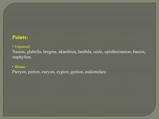Craniometry (2).pptx | Bone and Joint Conditions | Diseases and Conditions
