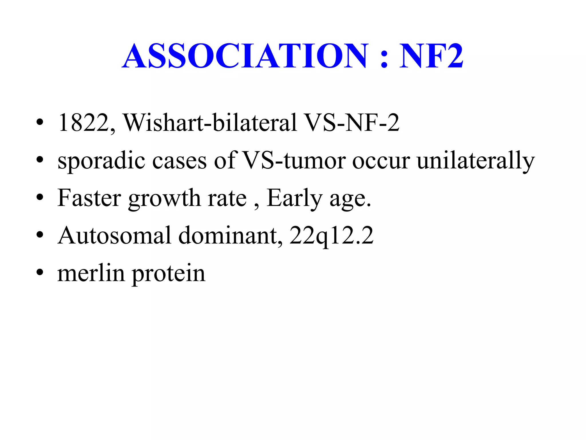 Craniopharyngioma and vestibular schwanoma | PPTX