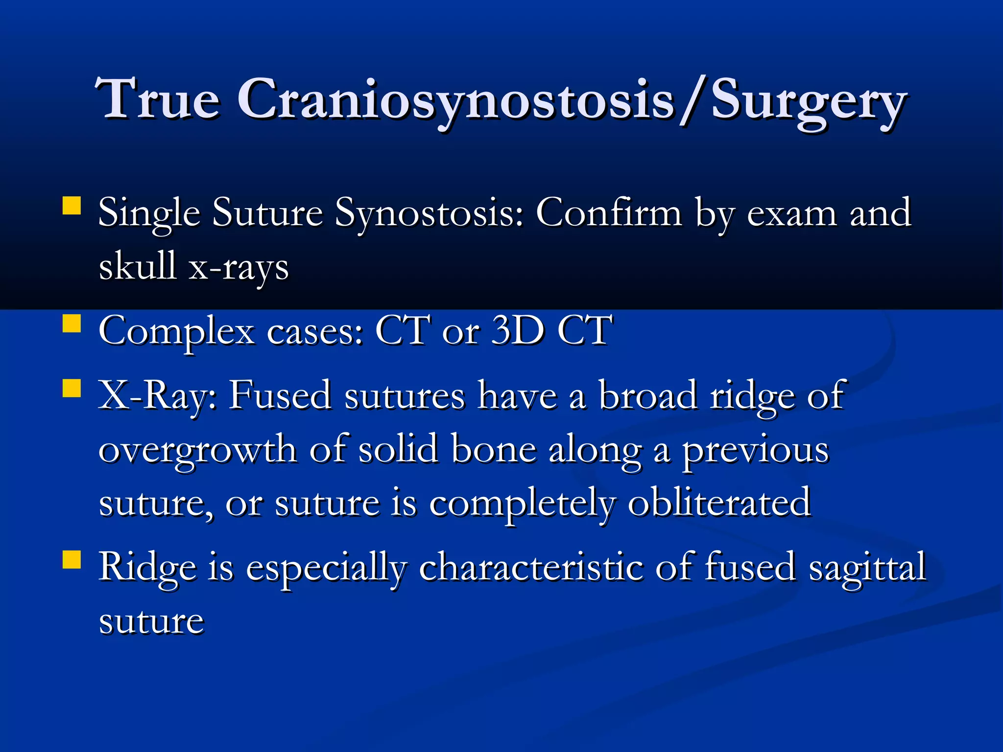Craniostenosis | PPT