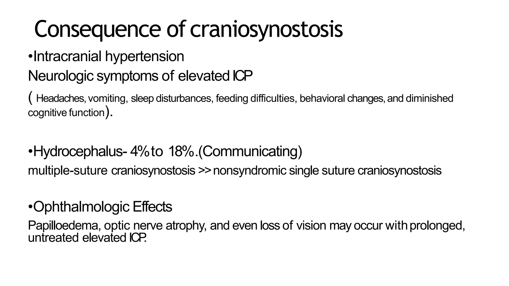 Craniosynostosis | PPTX