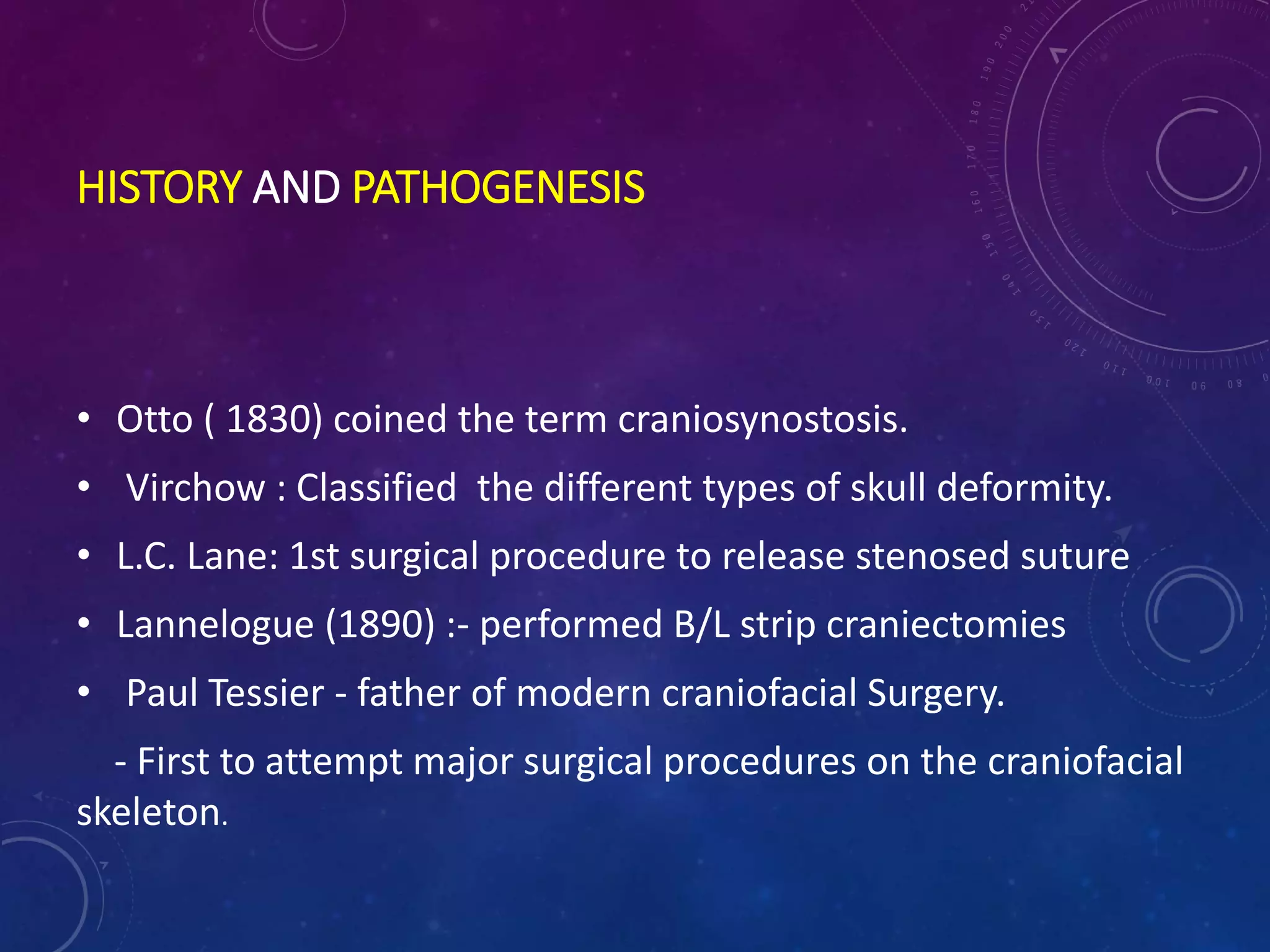 Craniosynostosis | PPTX