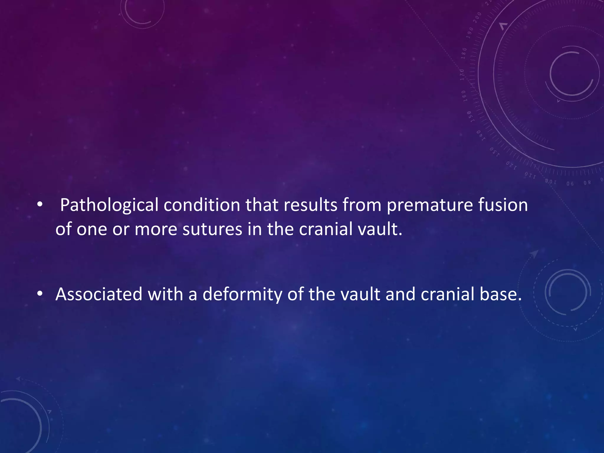 Craniosynostosis | PPTX