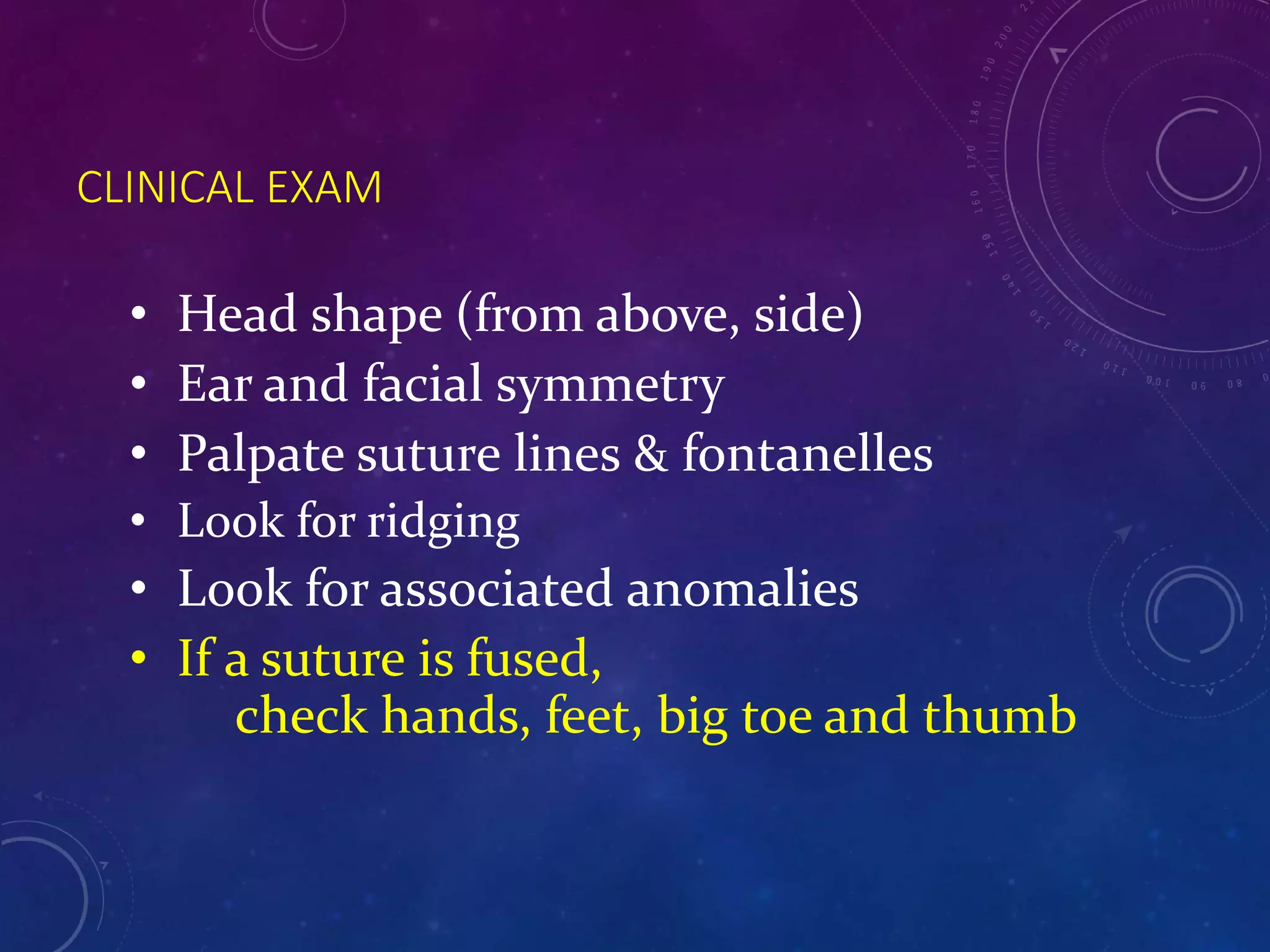 Craniosynostosis | PPTX