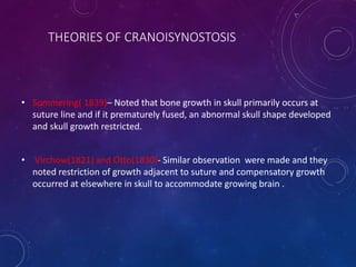 Craniosynostosis | PPTX